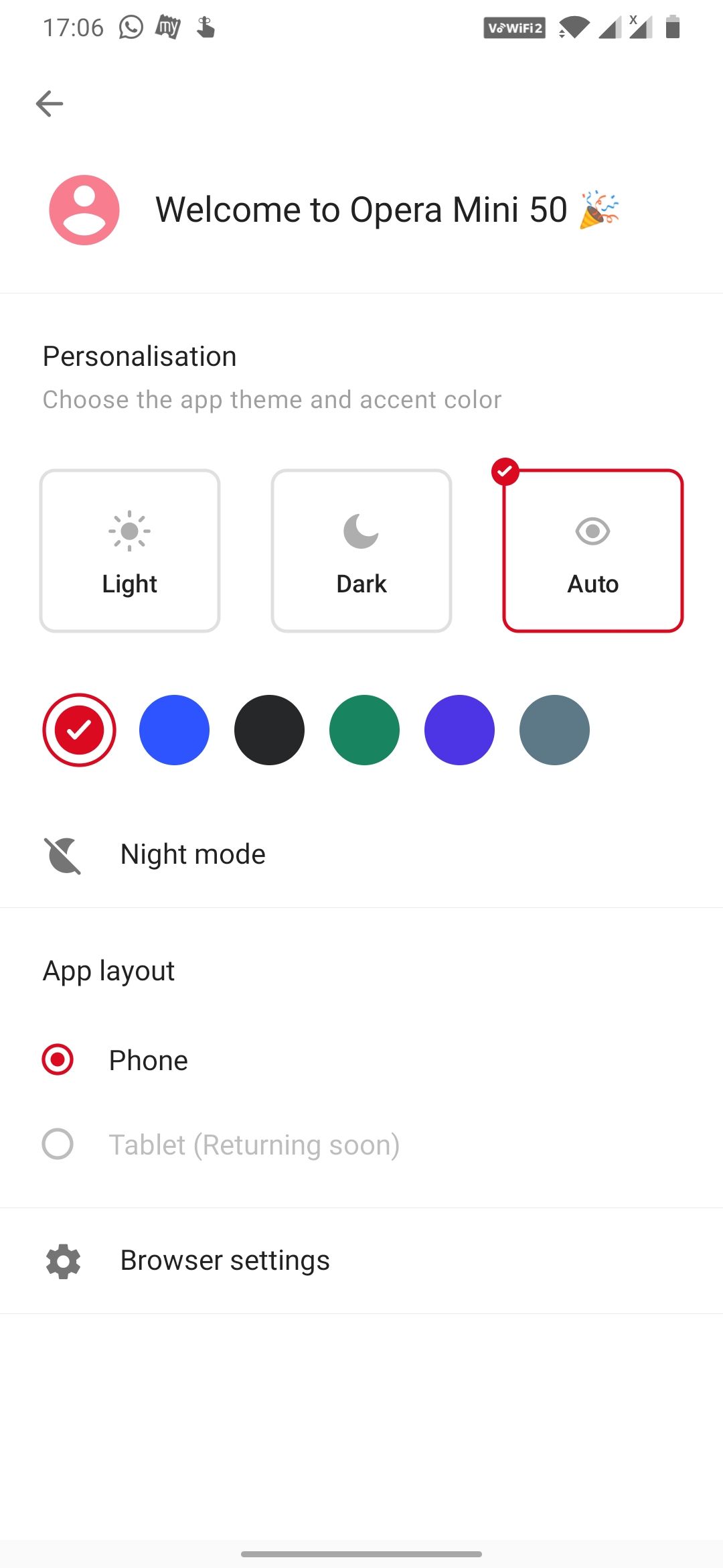 Opera Mini gets a facelift with its biggest update in months