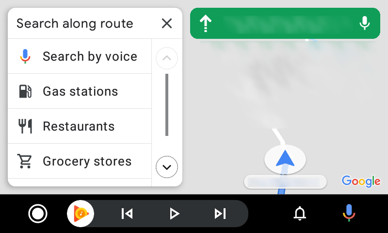Android Auto just got new Material icons in Google Maps navigation