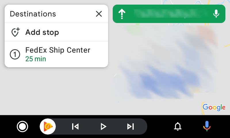 Android Auto just got new Material icons in Google Maps navigation