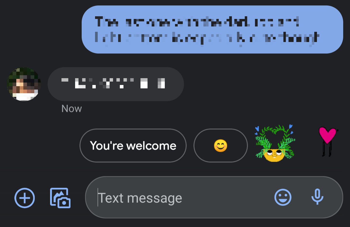 Sticker suggestions in Google Messages are almost ready to go