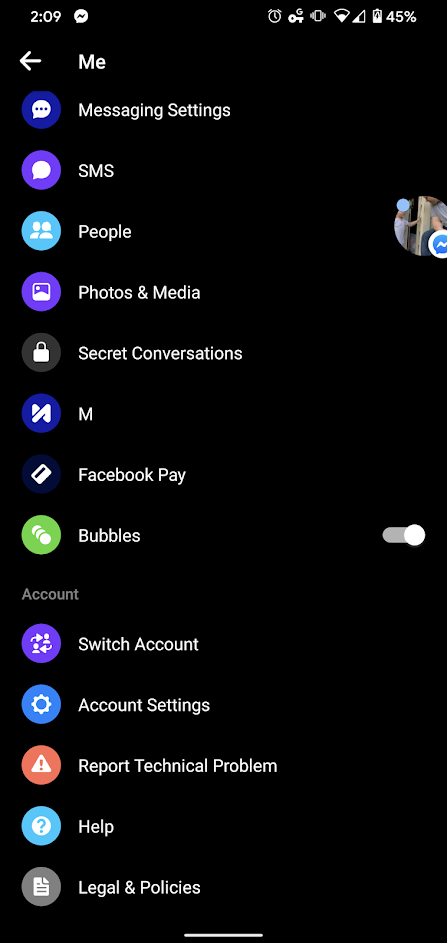 Facebook Messenger now uses Android 11’s Bubbles API for floating chat ...