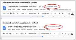 Google Docs Sheets And Slides Now Show Whether Your File Is Saved 
