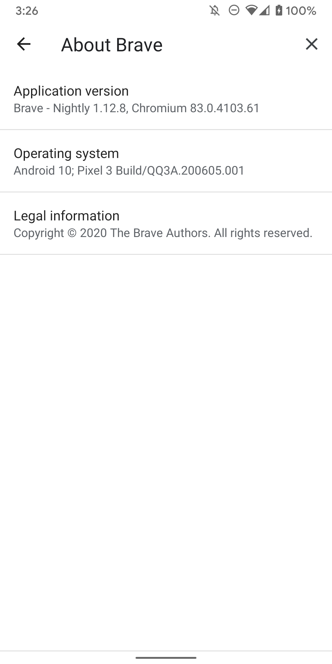 Brave Browser Nightly releases are now available on the Play Store