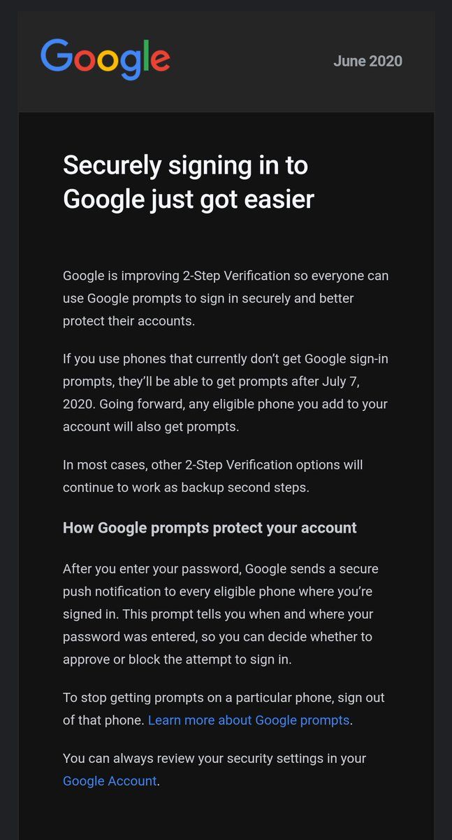 Google may stop letting you control which devices require a 2-step ...