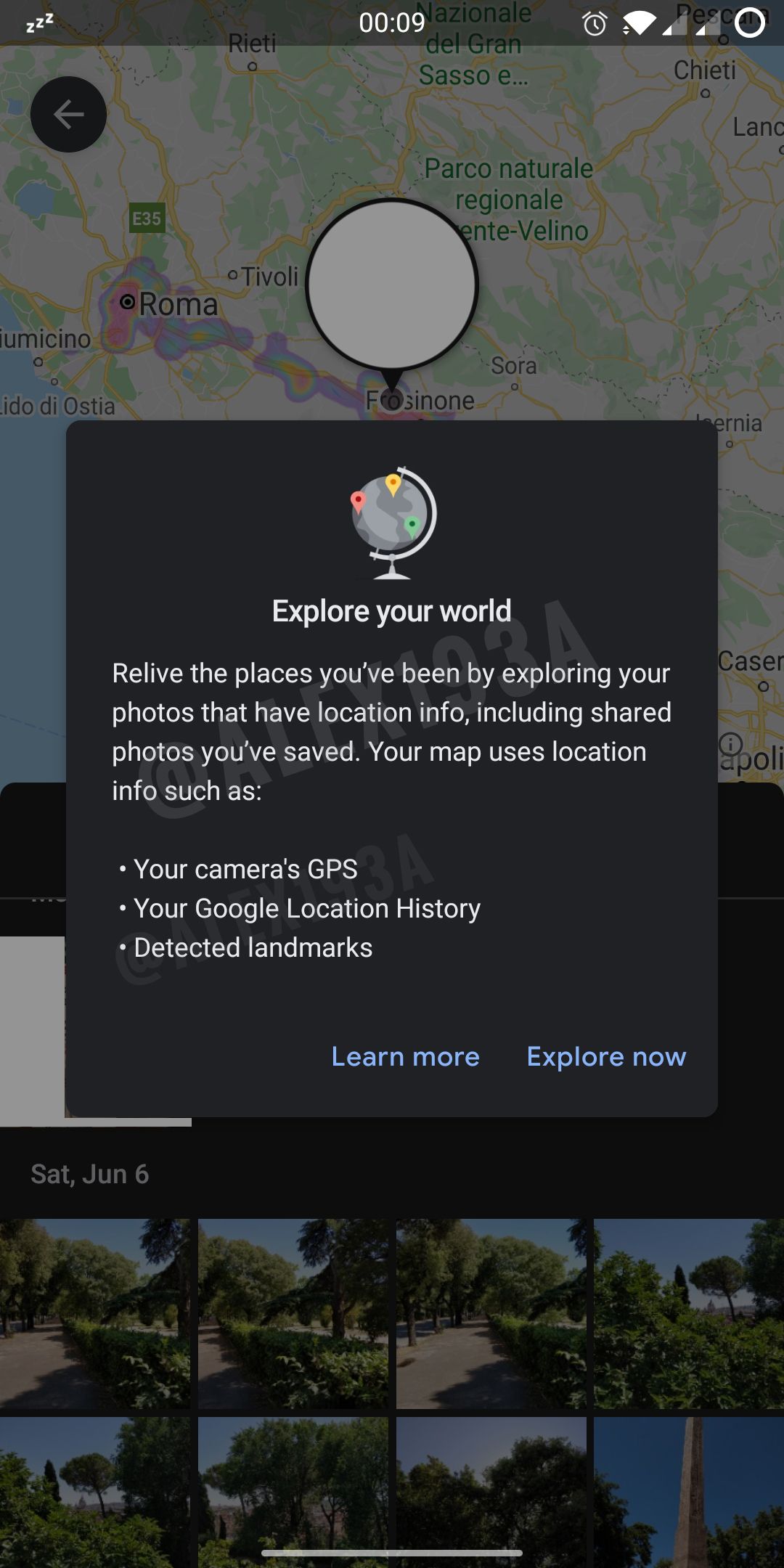 Google is testing an 'Explore map' feature in Google Photos