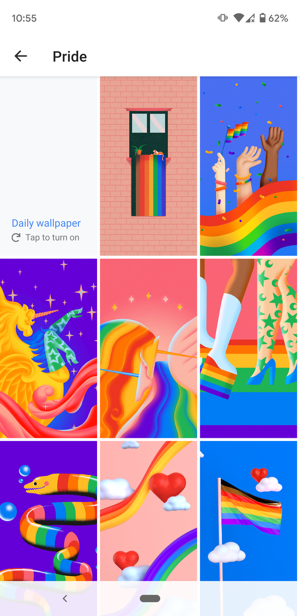 Google Wallpapers celebrates Pride Month with fabulous rainbow-hued ...
