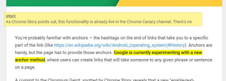 Google's new Chrome extension lets you link to any text on a page