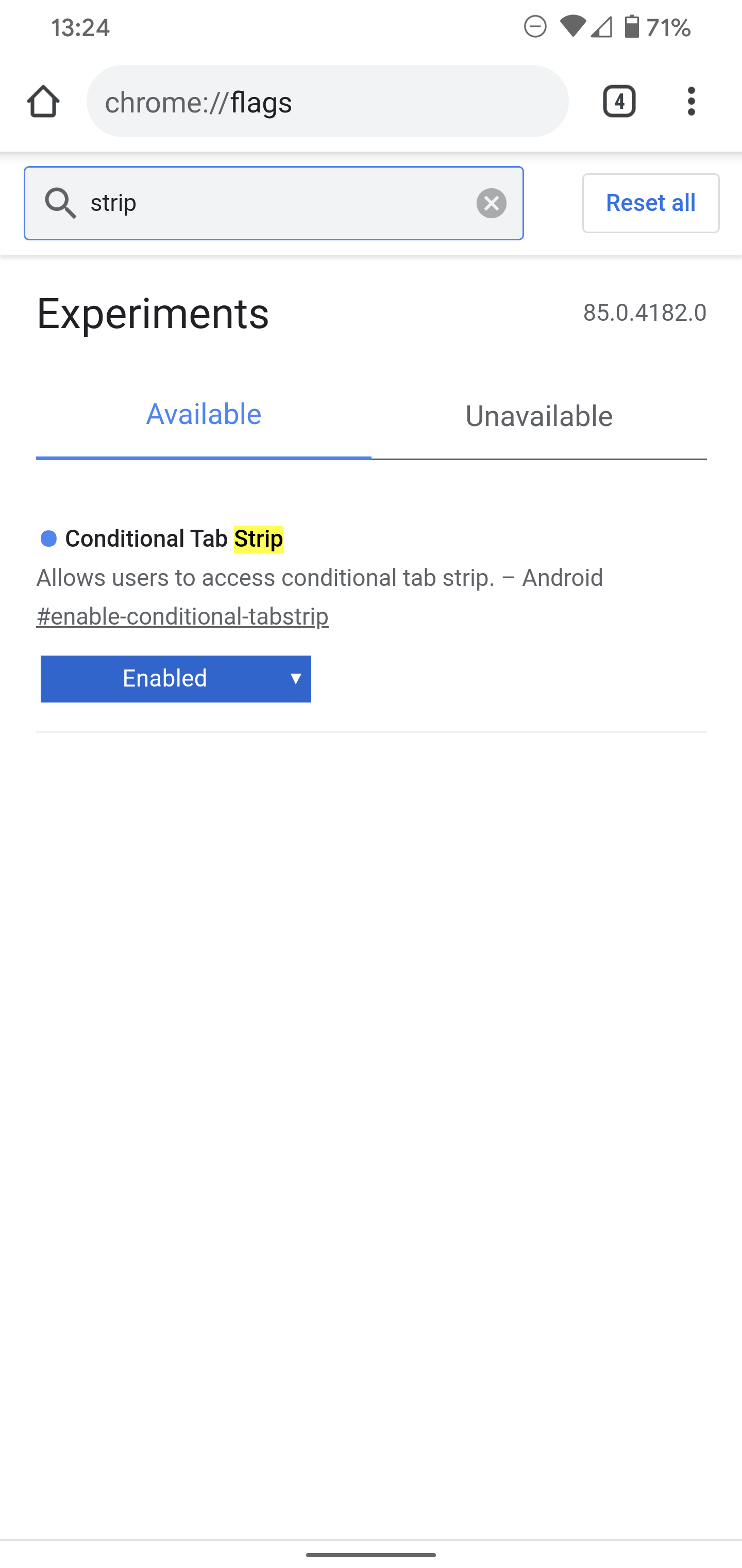 Google is working on a bottom tab switcher strip for Chrome on Android