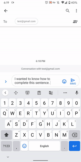 New Google Assistant voice typing UI showing up in Gboard