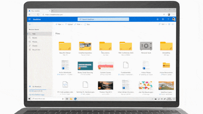 Microsoft is adding a dark mode for OneDrive on the web