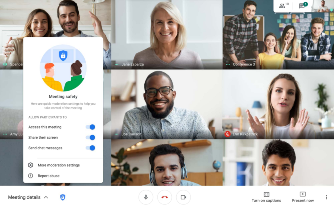 Google Chat, Meet, Gmail gain new security tools