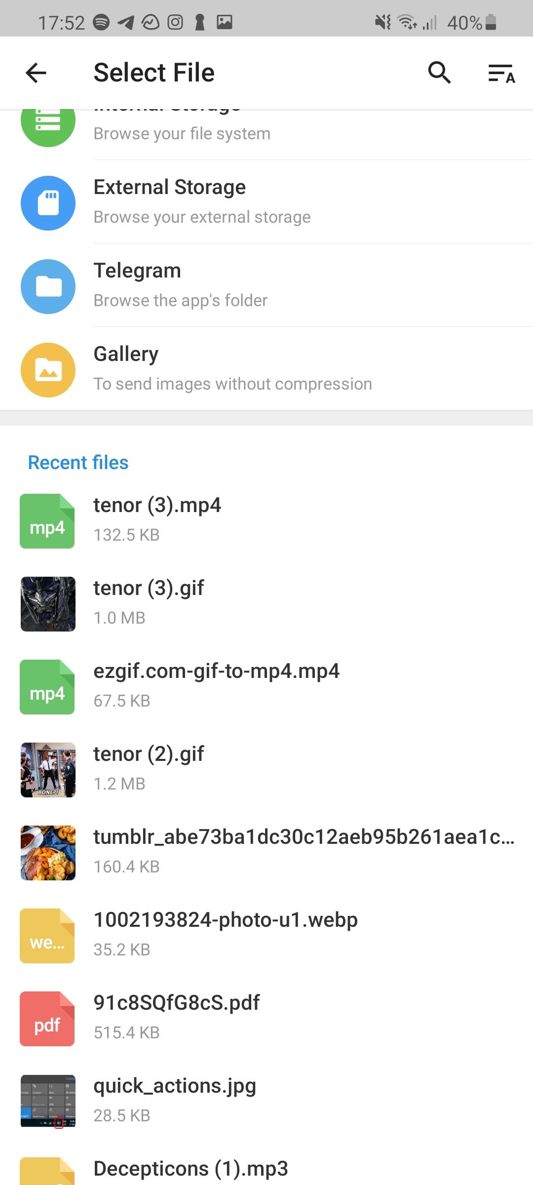 Telegram 6.3 allows users to send larger files, add profile videos ...