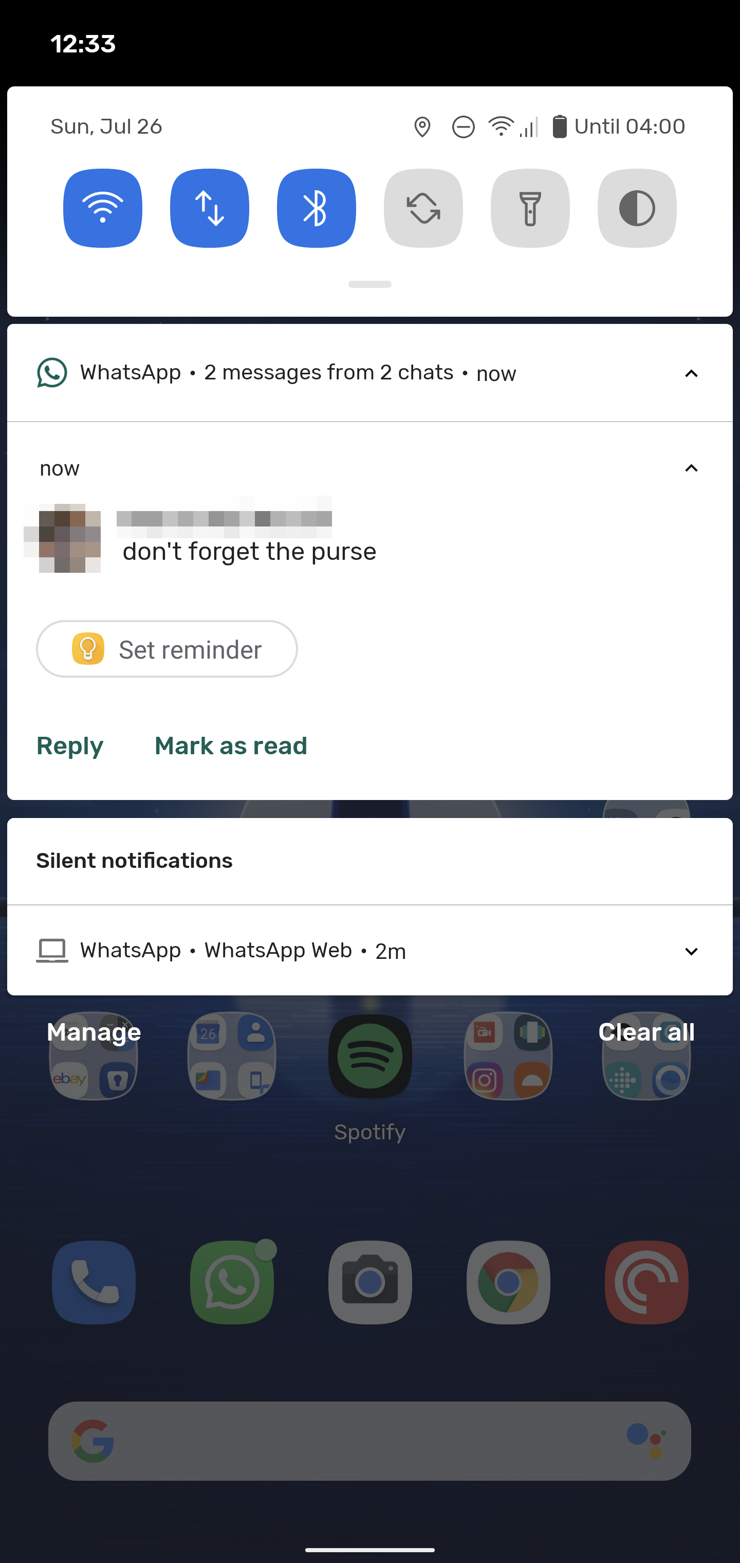 You can now set a new reminder straight from an Android notification