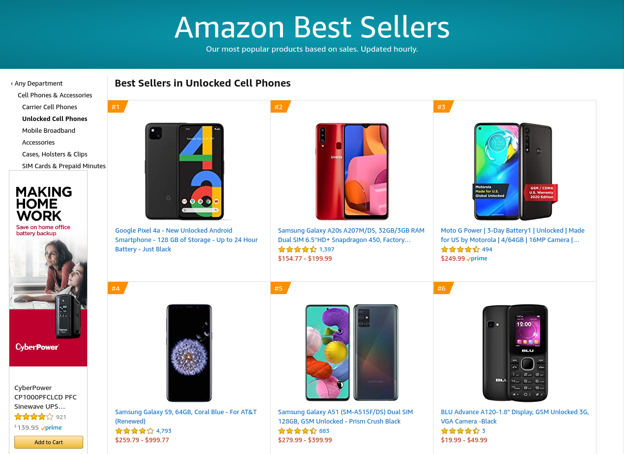 Google Pixel 4a becomes best-selling unlocked smartphone at Amazon and ...