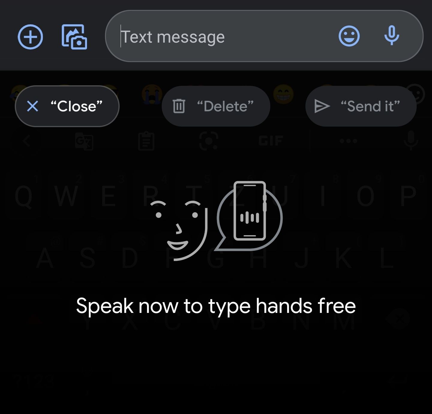 New Google Assistant voice typing UI showing up in Gboard
