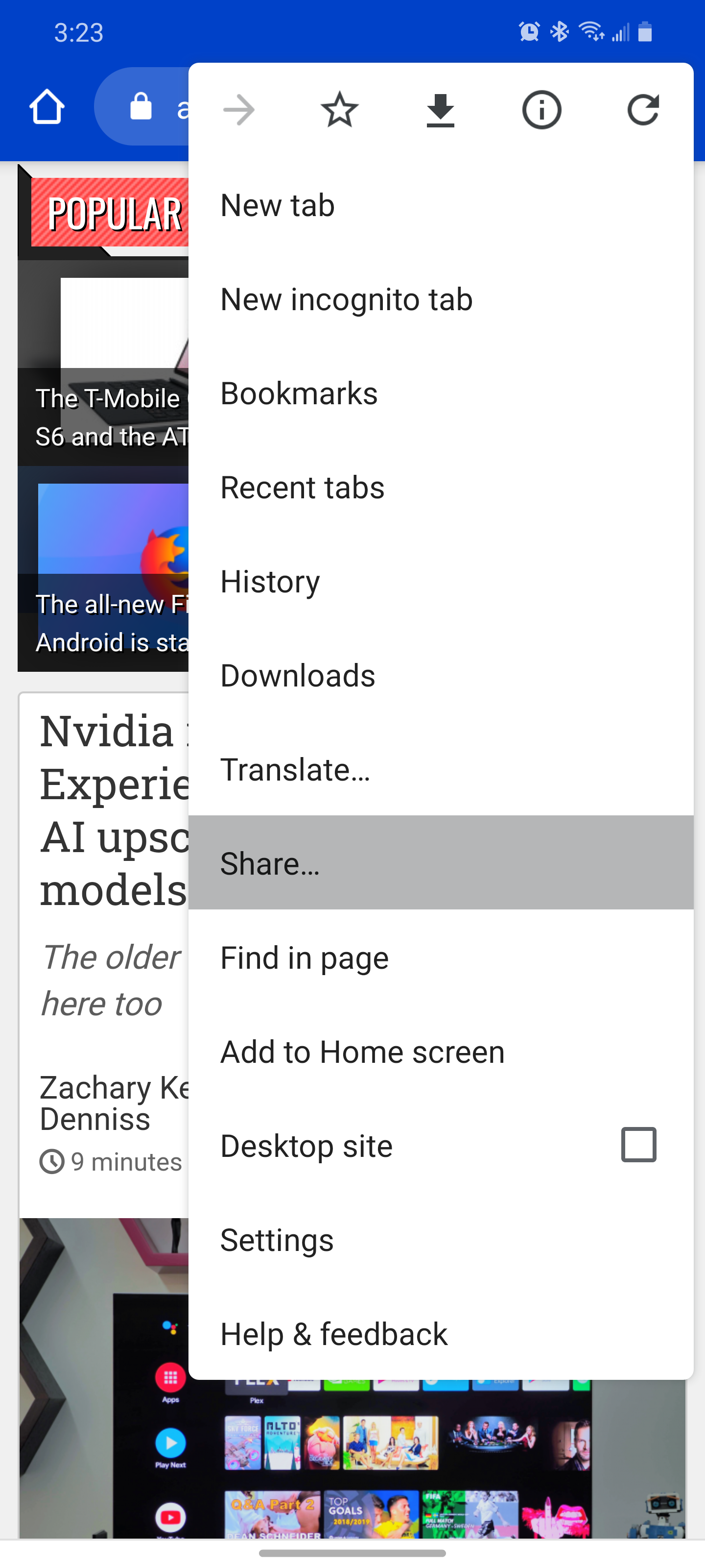 Chrome 85 replaces the share sheet, improves desktop interface, and ...