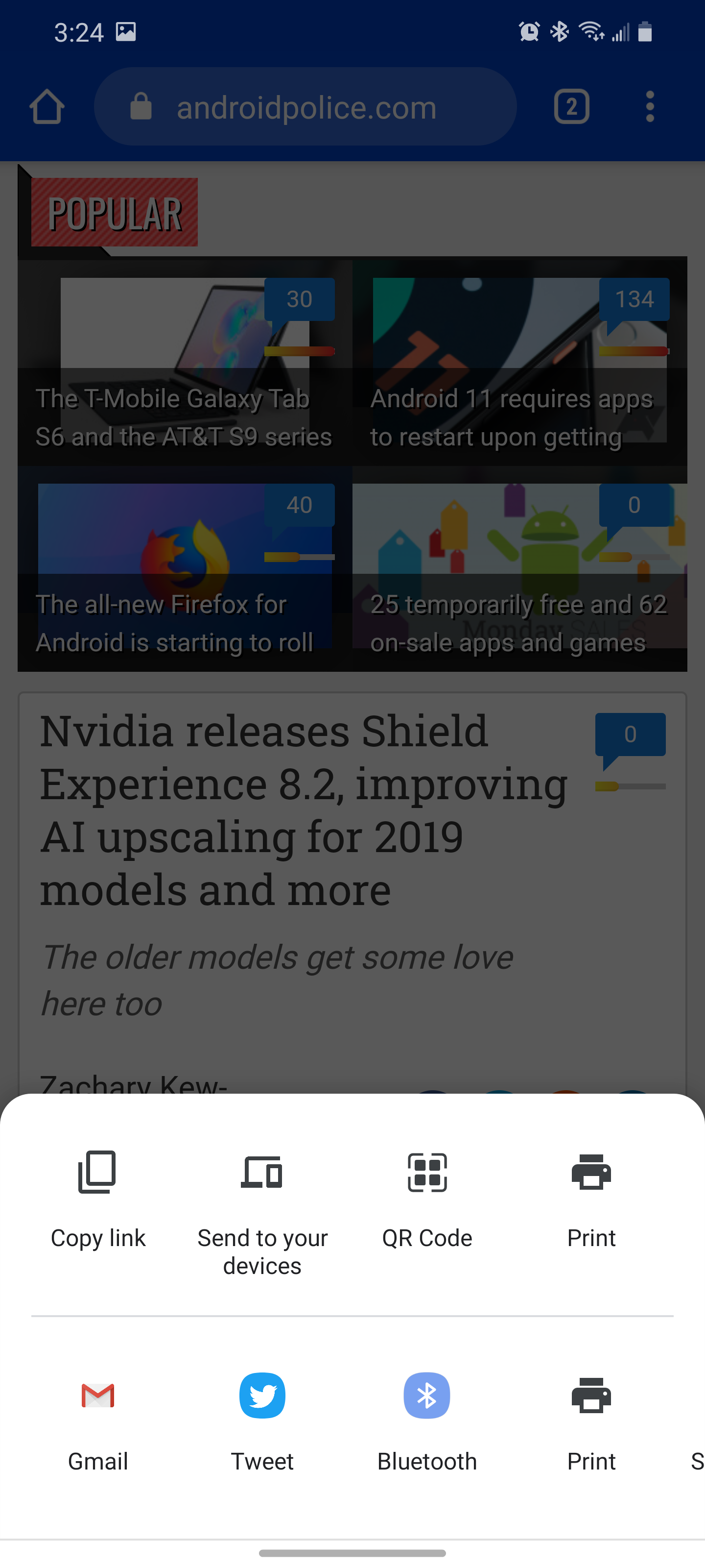 Chrome 85 replaces the share sheet, improves desktop interface, and ...