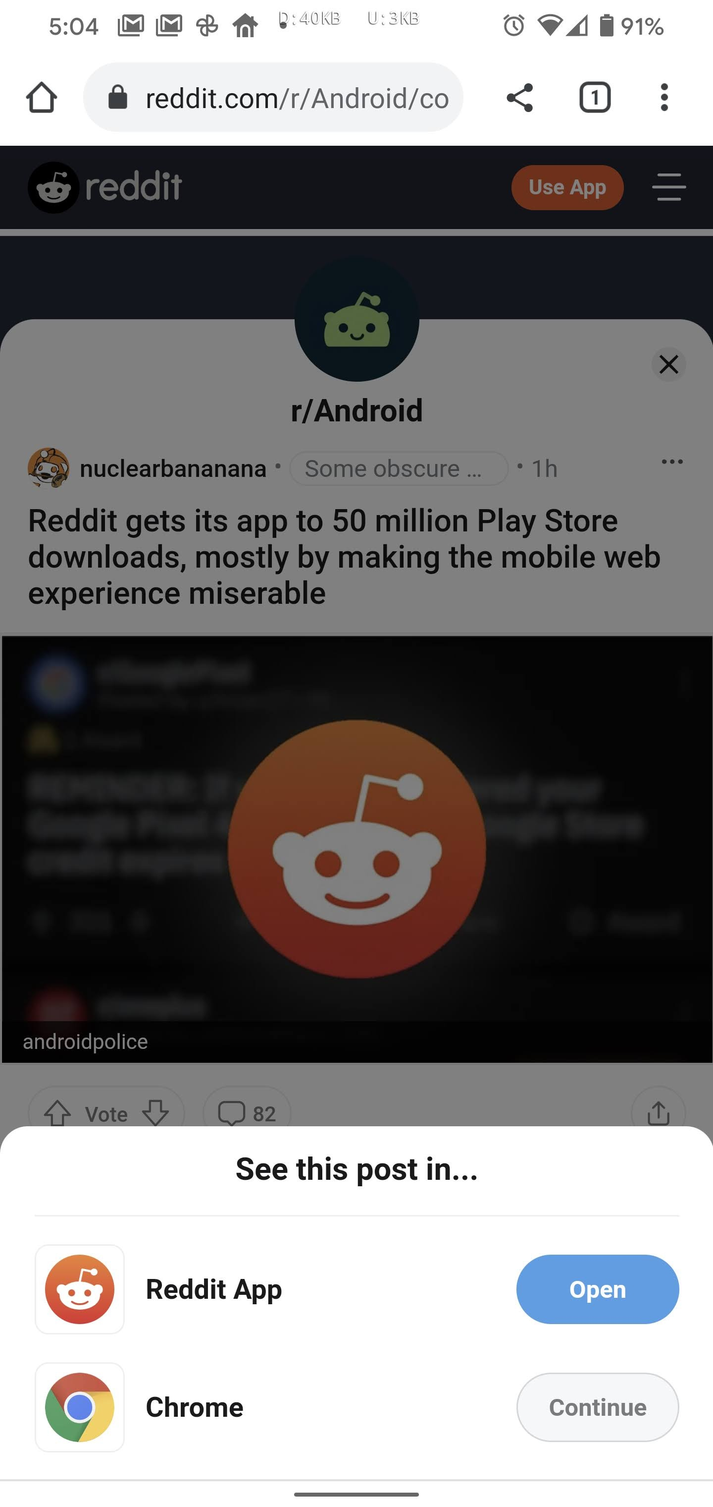 Reddit gets its app to 50 million Play Store downloads, mostly by ...