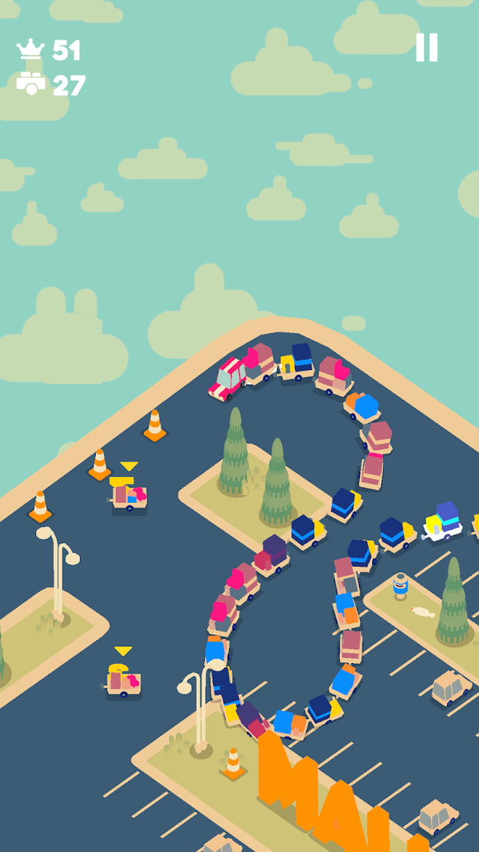 PAKO Caravan adds Snake mechanics to the popular racing series, out now