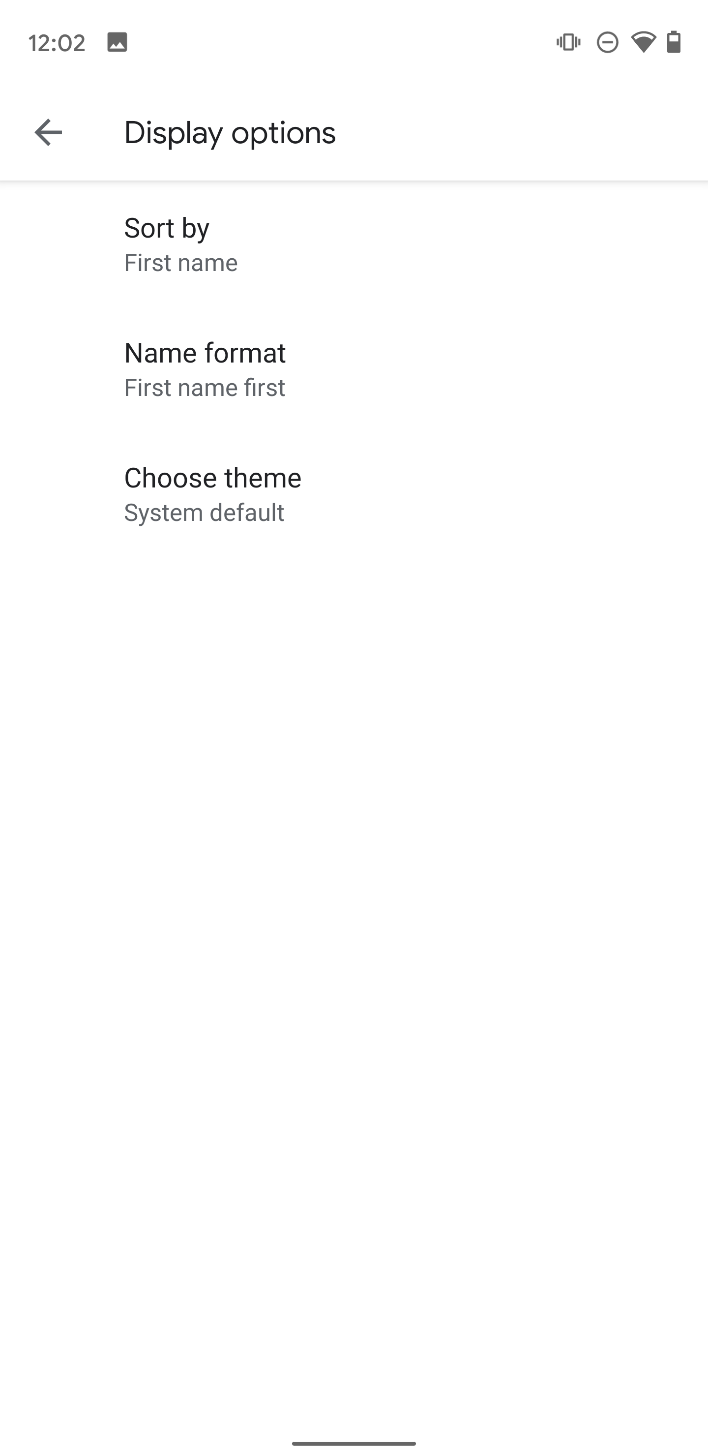 Google Phone tweaks light and dark mode settings