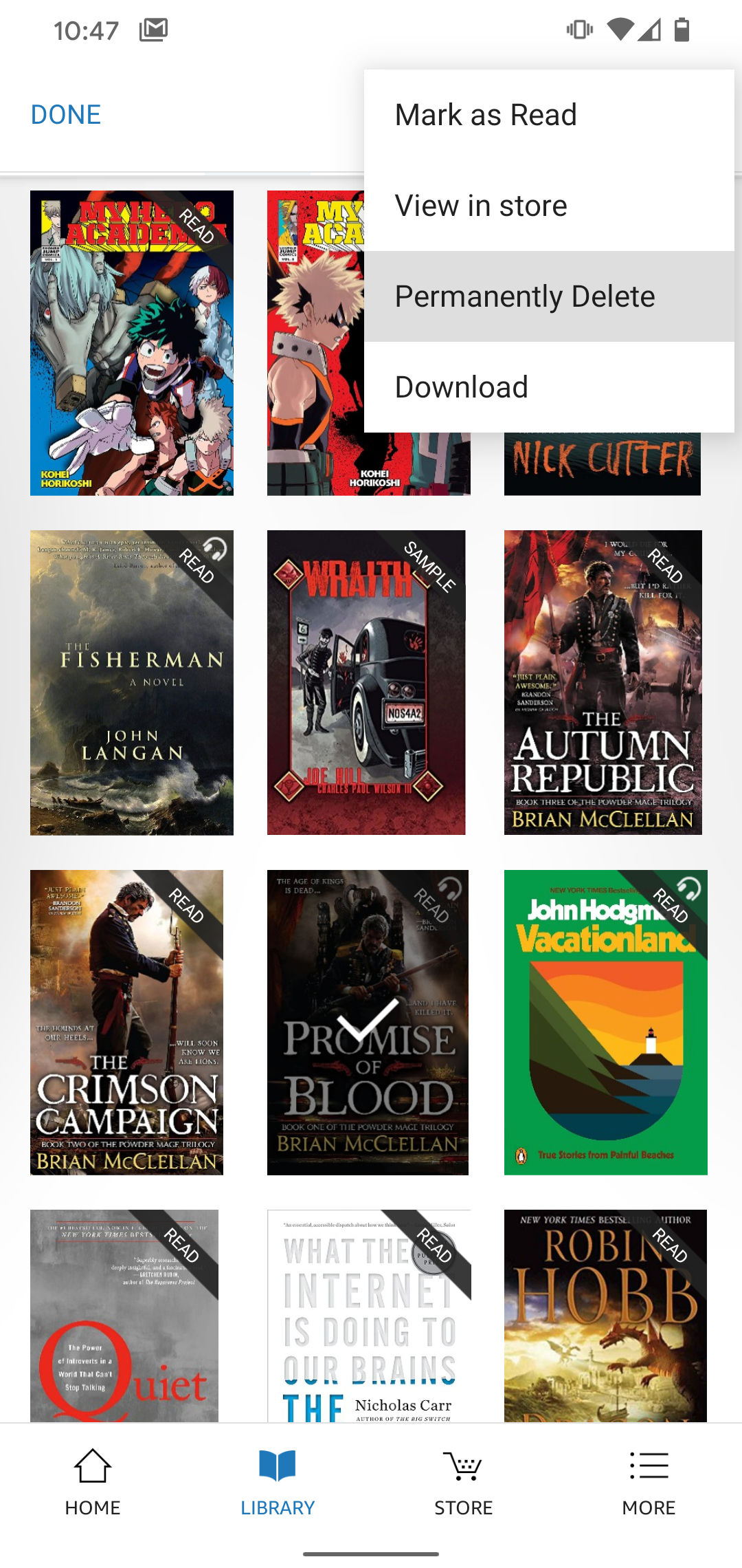 Amazon's Kindle app finally allows you to permanently delete titles ...