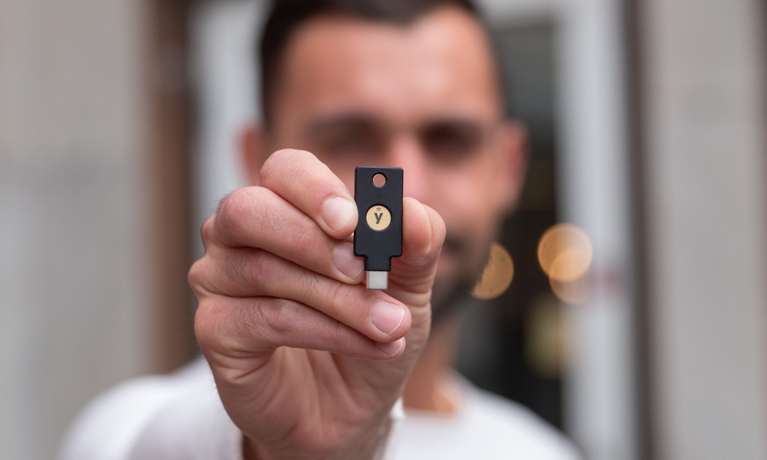 The latest YubiKey is the first to feature both USB-C and NFC