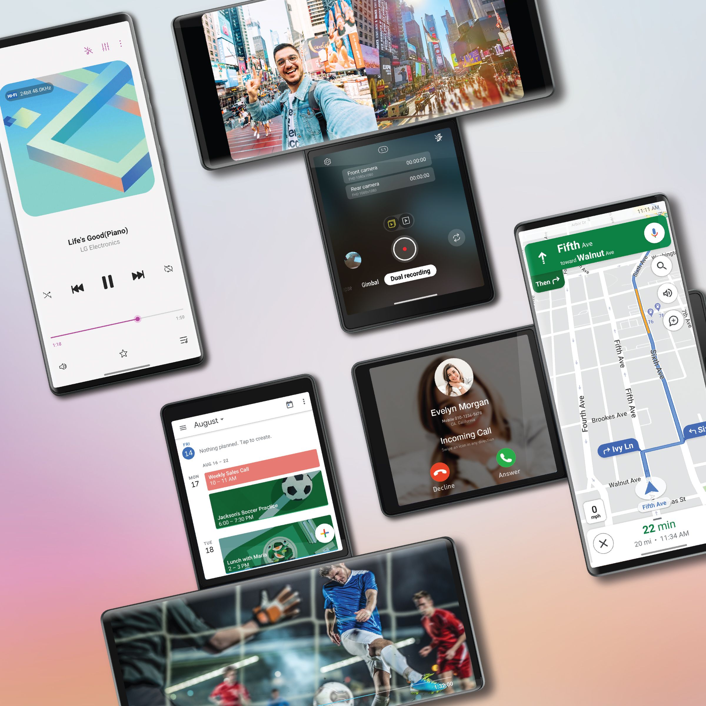 LG's weird swivel-screened Wing is official, complete with a pop-up ...