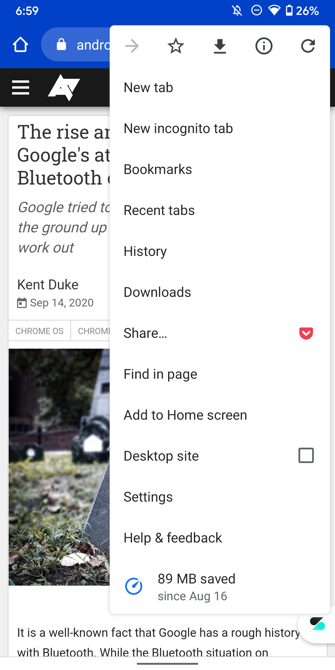Google Chrome's overflow menu is about to get easier to navigate
