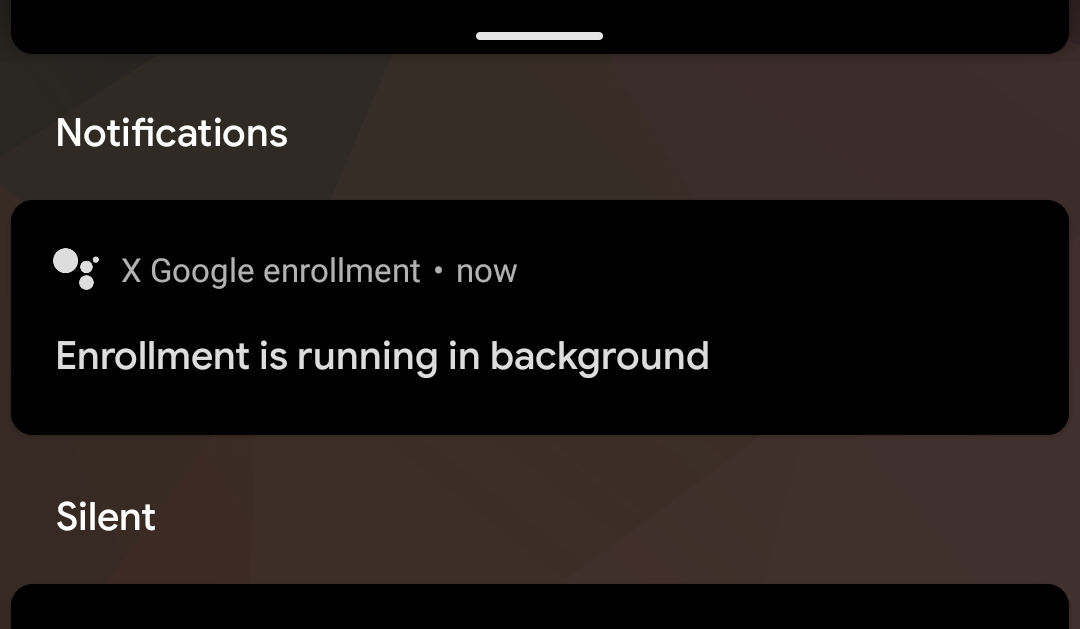This is what that 'Google X enrollment' notification on your phone means