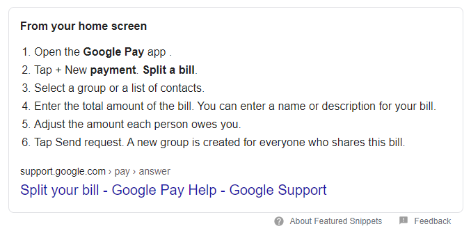 New Split a Bill feature coming to Google Pay — testing first in Singapore