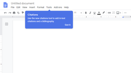 Citations Formatter Arriving On Google Docs 1 Perhaps For All Users 