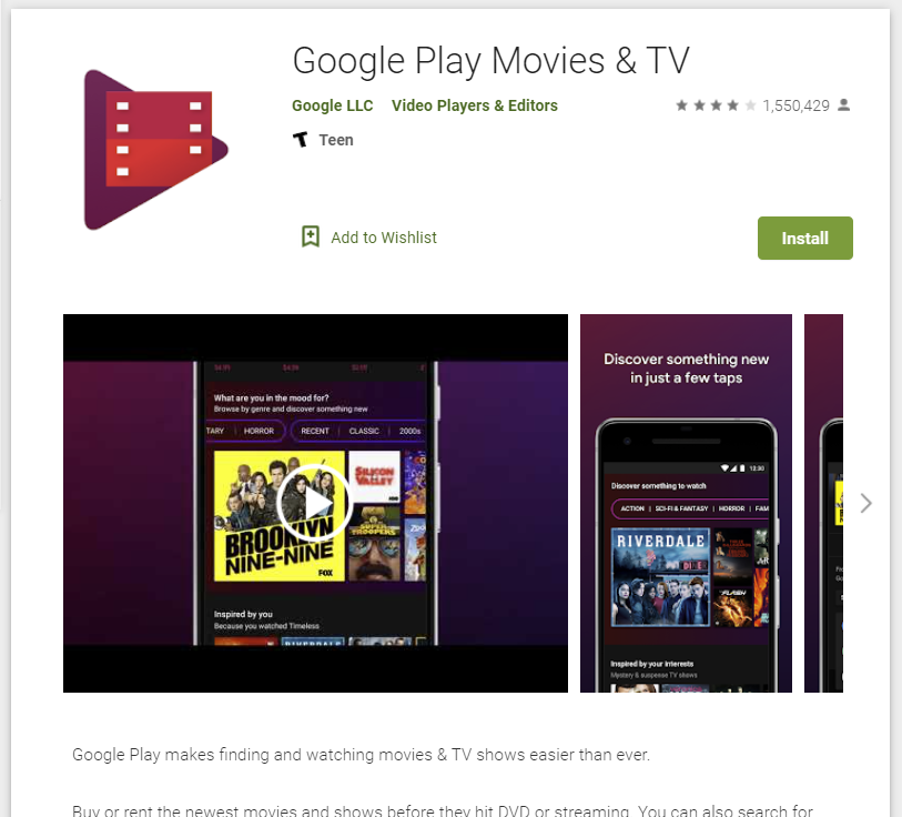 Google Play Movies & TV is now Google TV, including the app (APK Download)