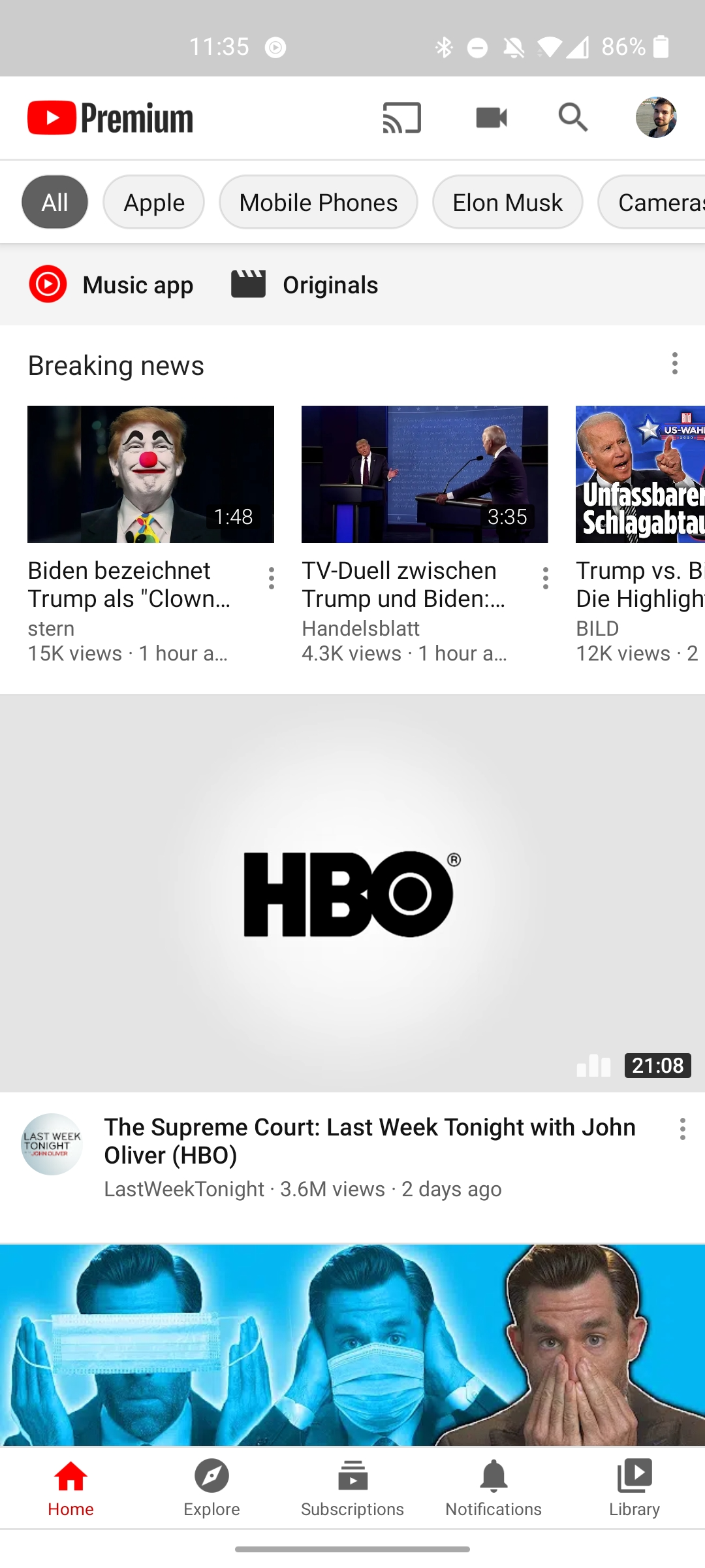 YouTube Music gets a tabbed homescreen to match your current mood and ...
