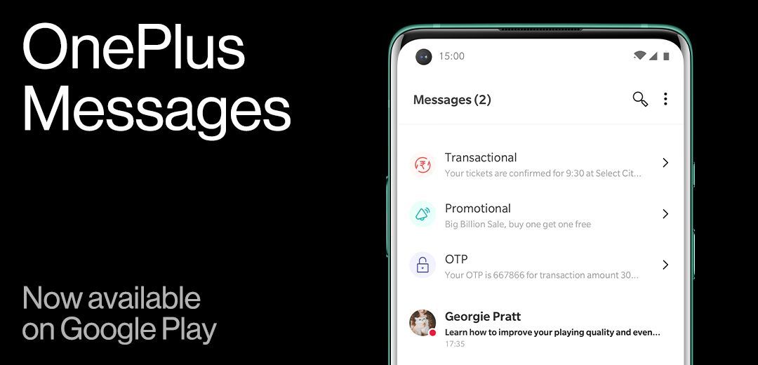 OnePlus making its major Messages update available to more users