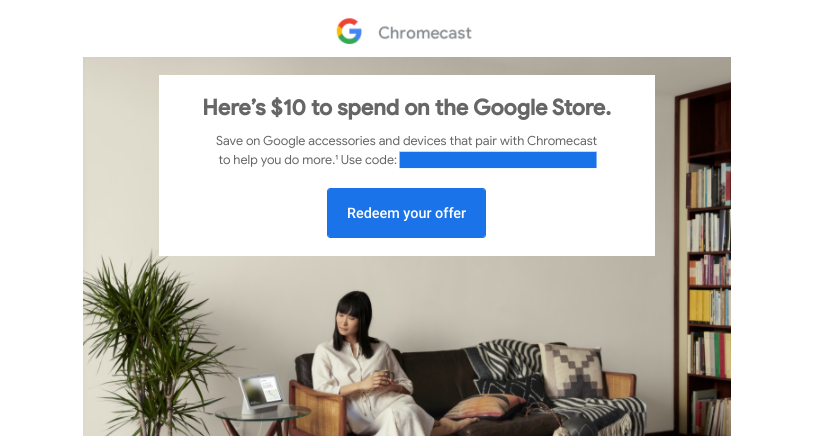 Check your email: Google is giving out $10 store credit for some recent ...
