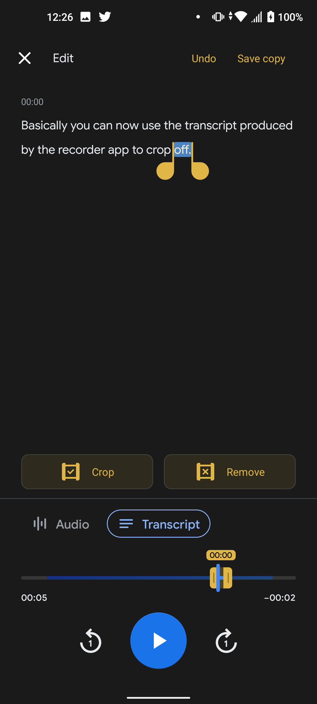 Google Recorder app with new transcription-based editor now rolling out ...