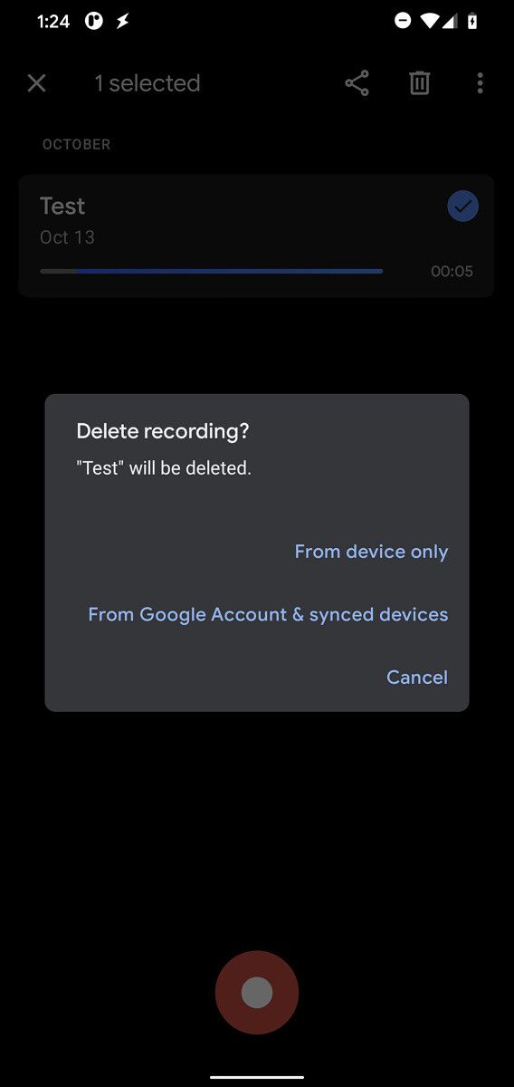 The Google Recorder app could soon allow syncing with Drive