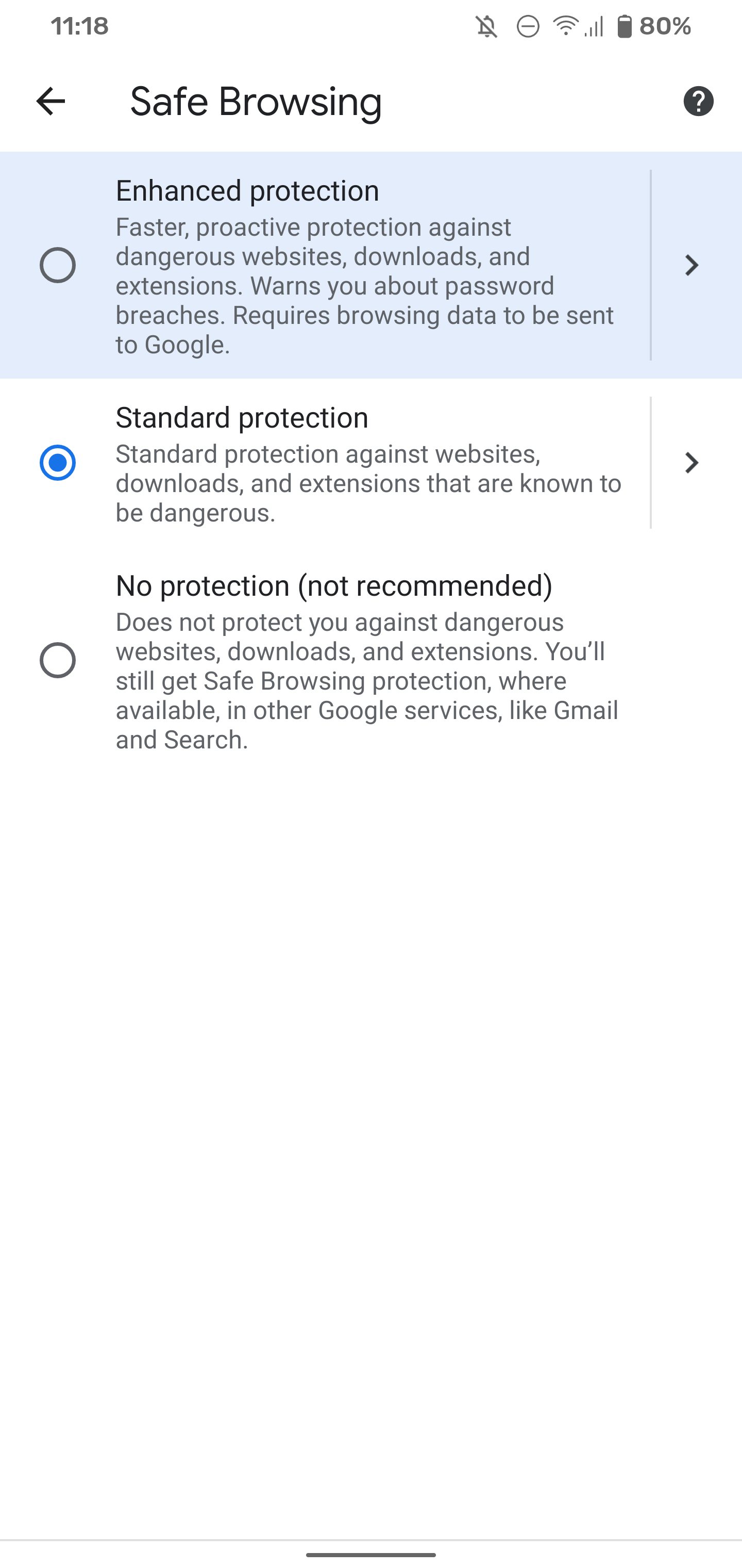 Surf the web more securely on Chrome for Android by activating Enhanced ...