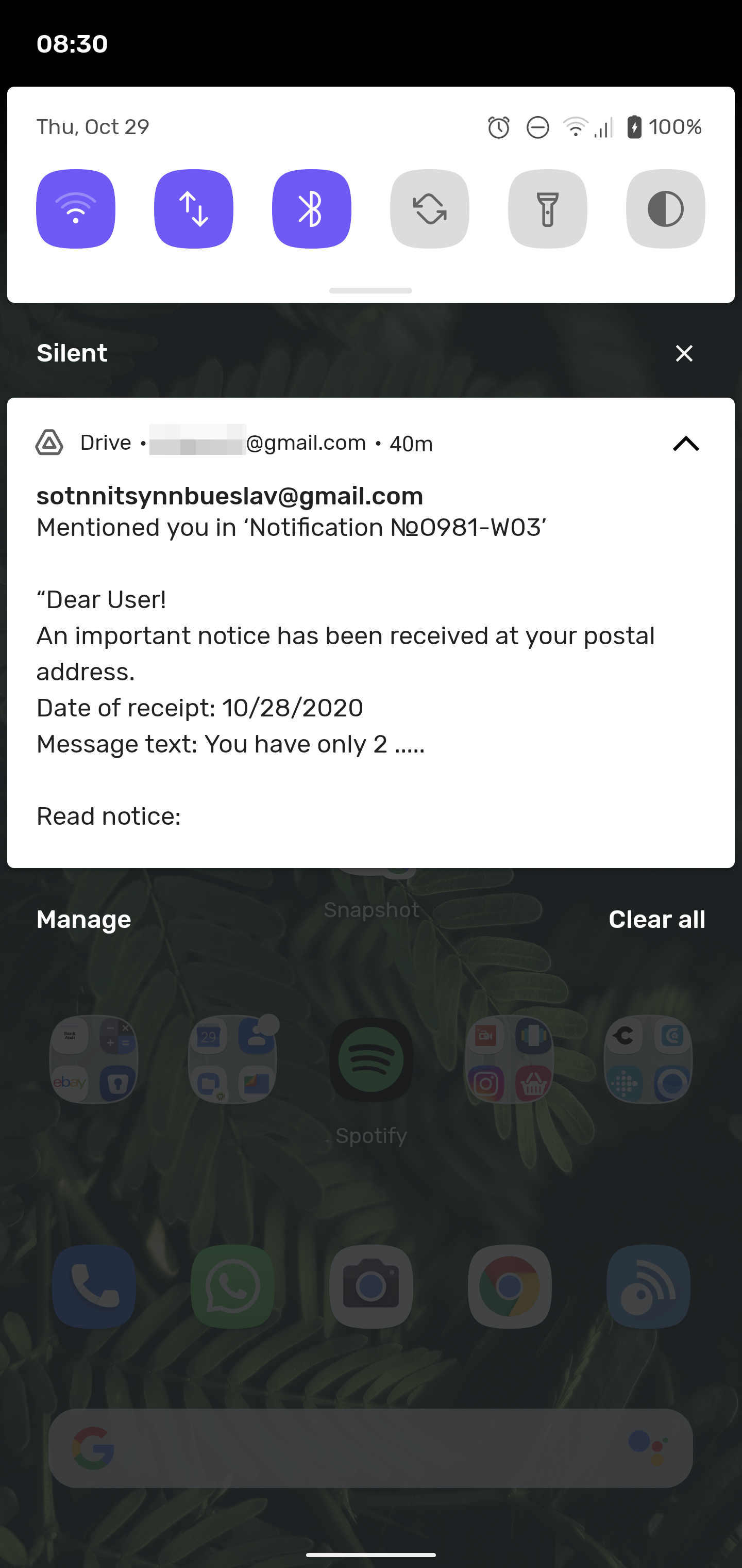 Spam in Calendar, Drive, and Photos will always be an issue if Google ...