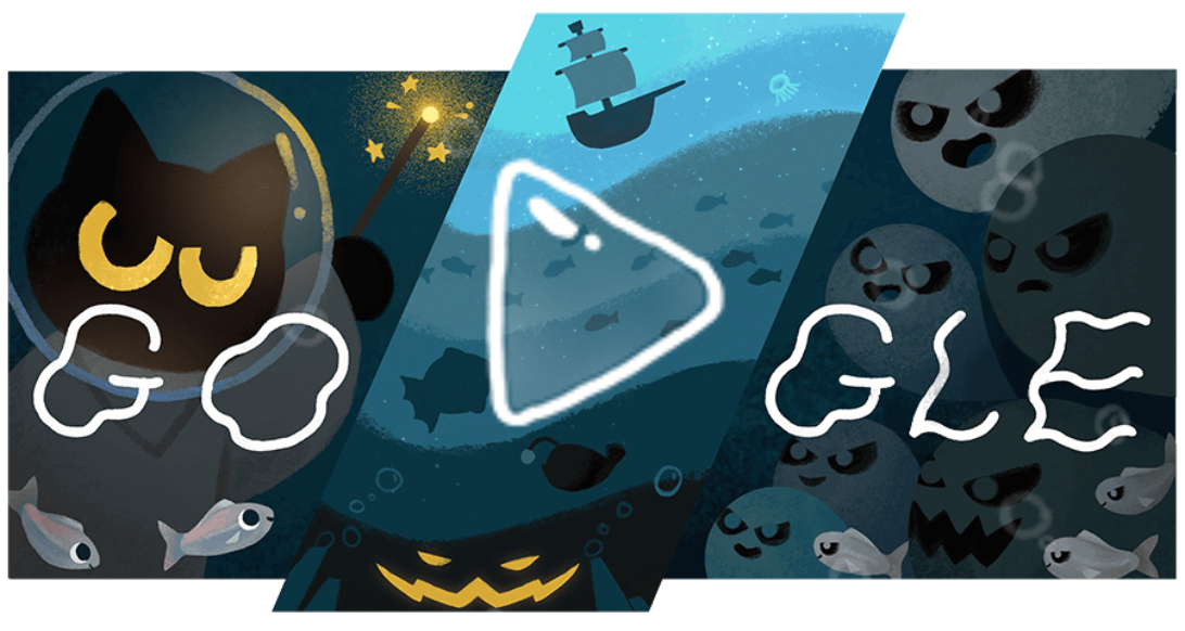 Google is getting in the mood for a spooky Halloween