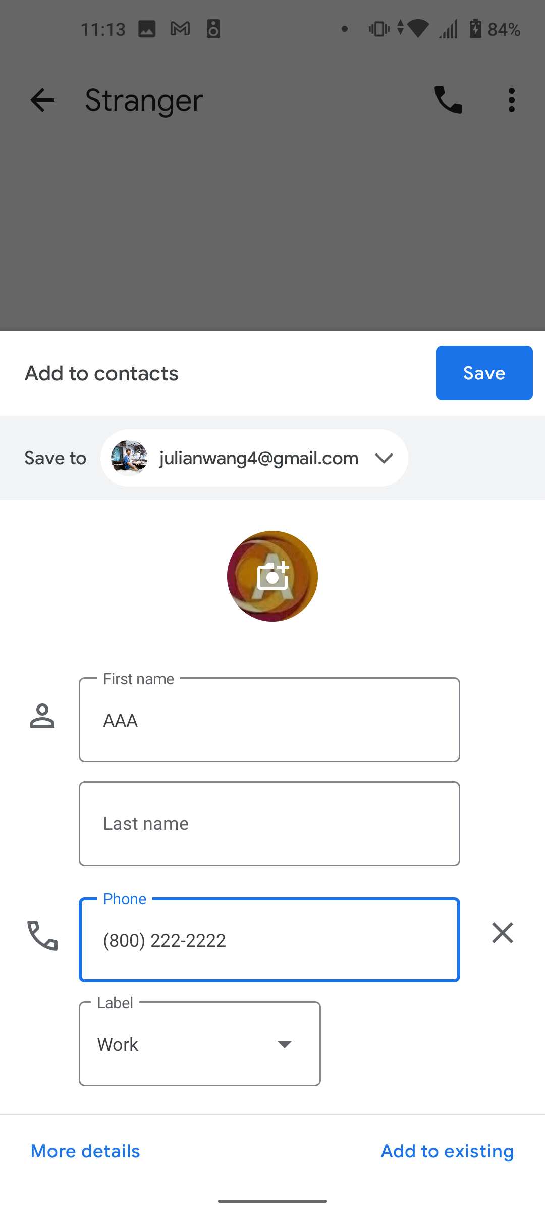 Google Voice finally recognizes vCard contact attachments