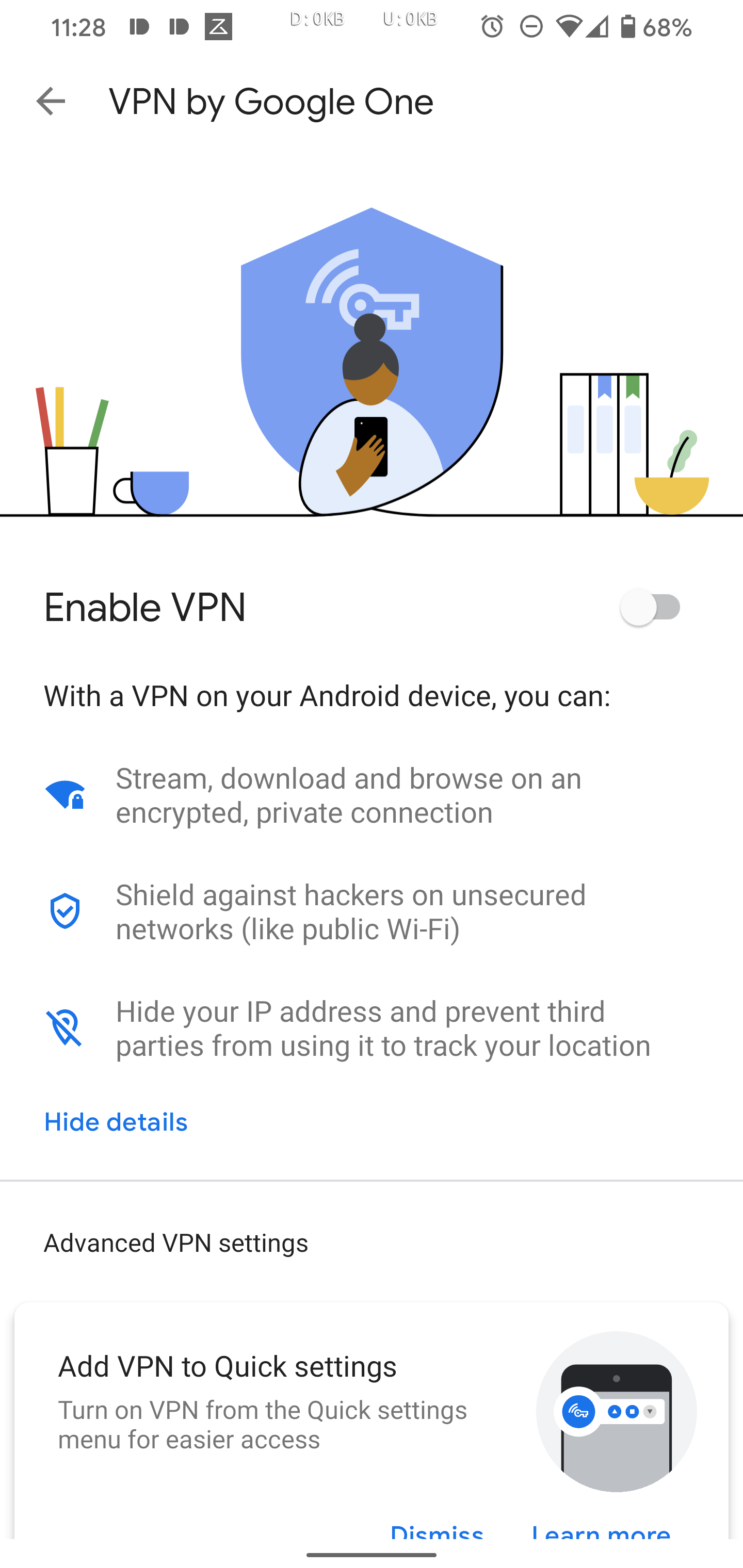 Google's new VPN for Google One members is going live now
