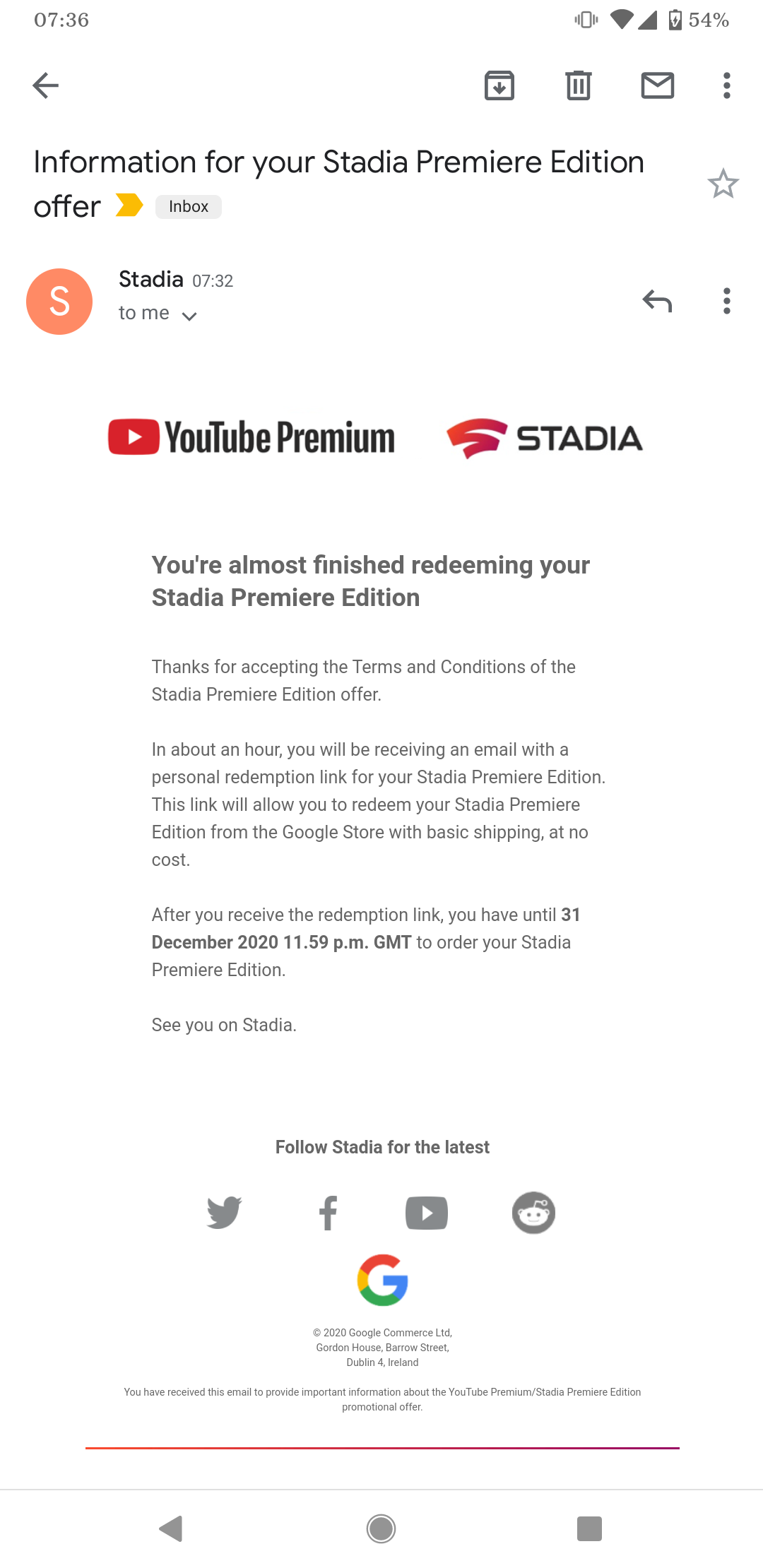 How to get a free Stadia Premiere Edition bundle ($100 value) if you ...
