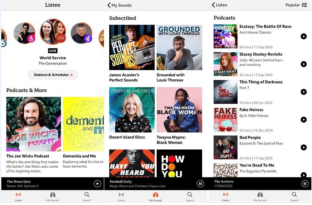 BBC Sounds app now available for listeners around the globe