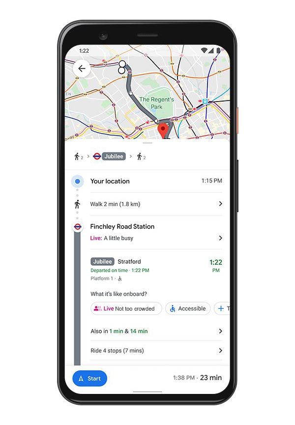 Google Maps adds more features to help us safely navigate the pandemic
