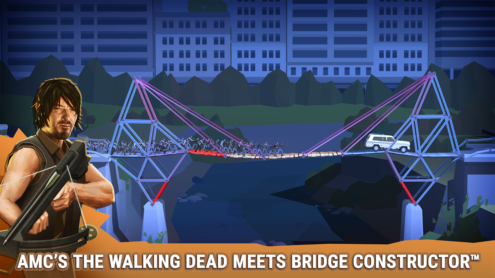 Bridge Constructor: The Walking Dead now available on Android as a premium release