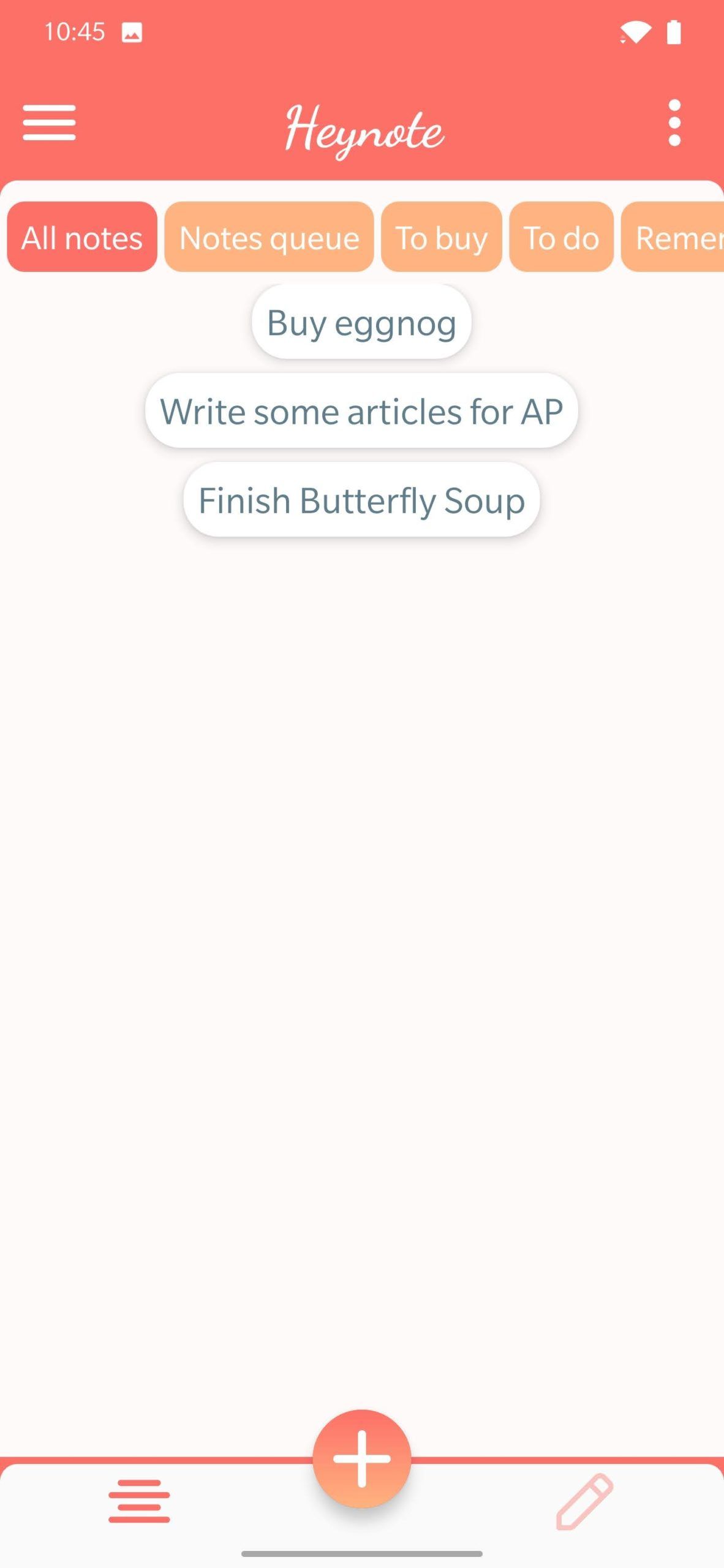 Heynote turns your wallpaper into a personalized to-do list