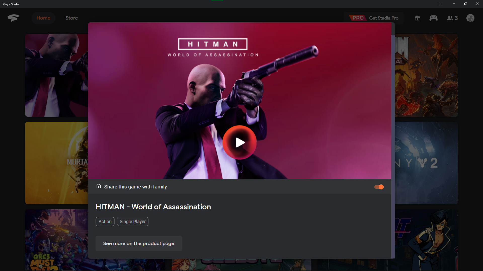 Stadia levels up its website with quick access to Pro games, news, and more
