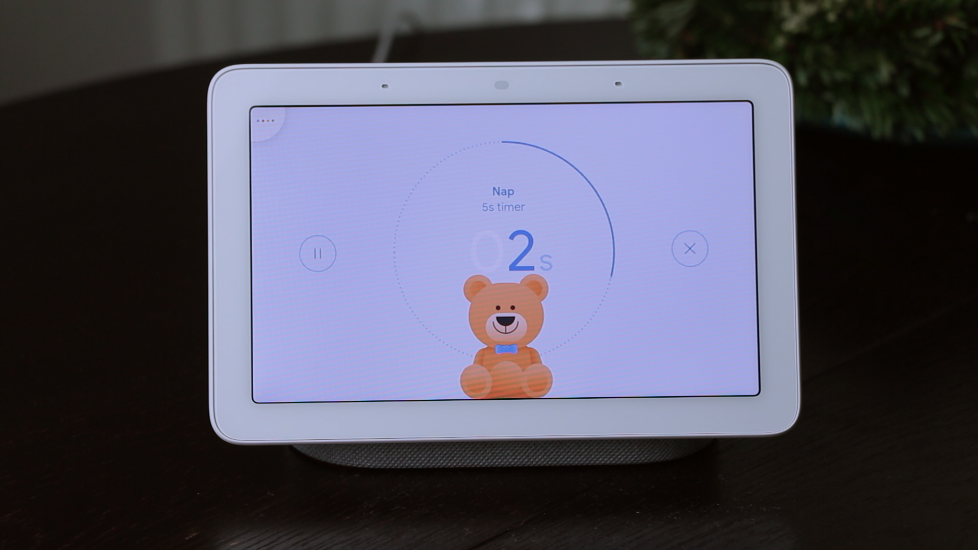 Check out the Nest Hub’s cute and thematic timer animations