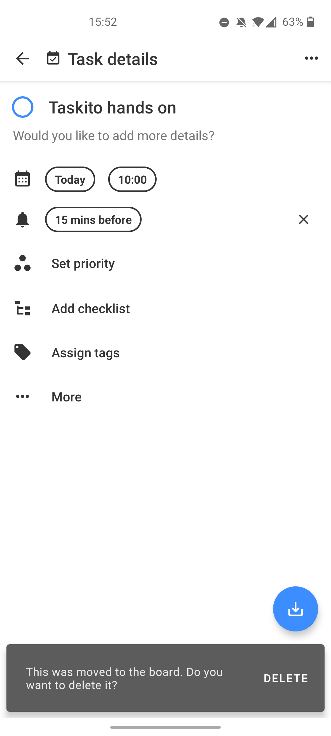 Hands-on with Taskito, a to-do app that does things a little differently